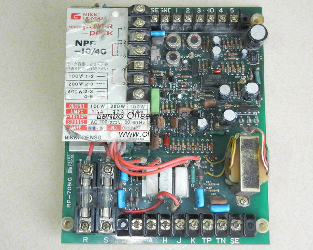 control board NPF 10/40 komori original spare parts RP-7051G for L-40 machine