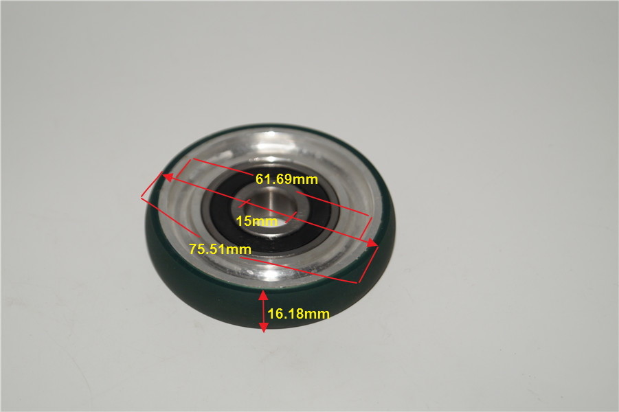 good quality cheap price KBA machine pressure wheel 75.51x61.97x16.18mm ...
