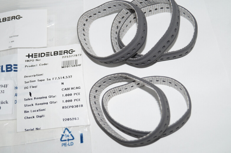 original suction tape M2.015.894F,F7.514.532 for offset printing 102 ...